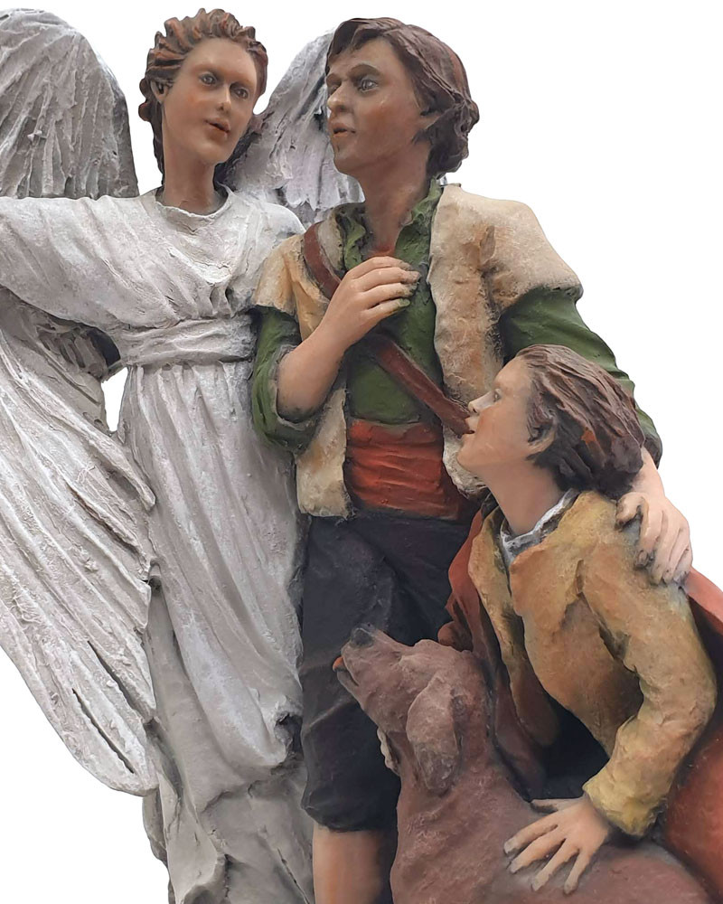Shepherds and angel