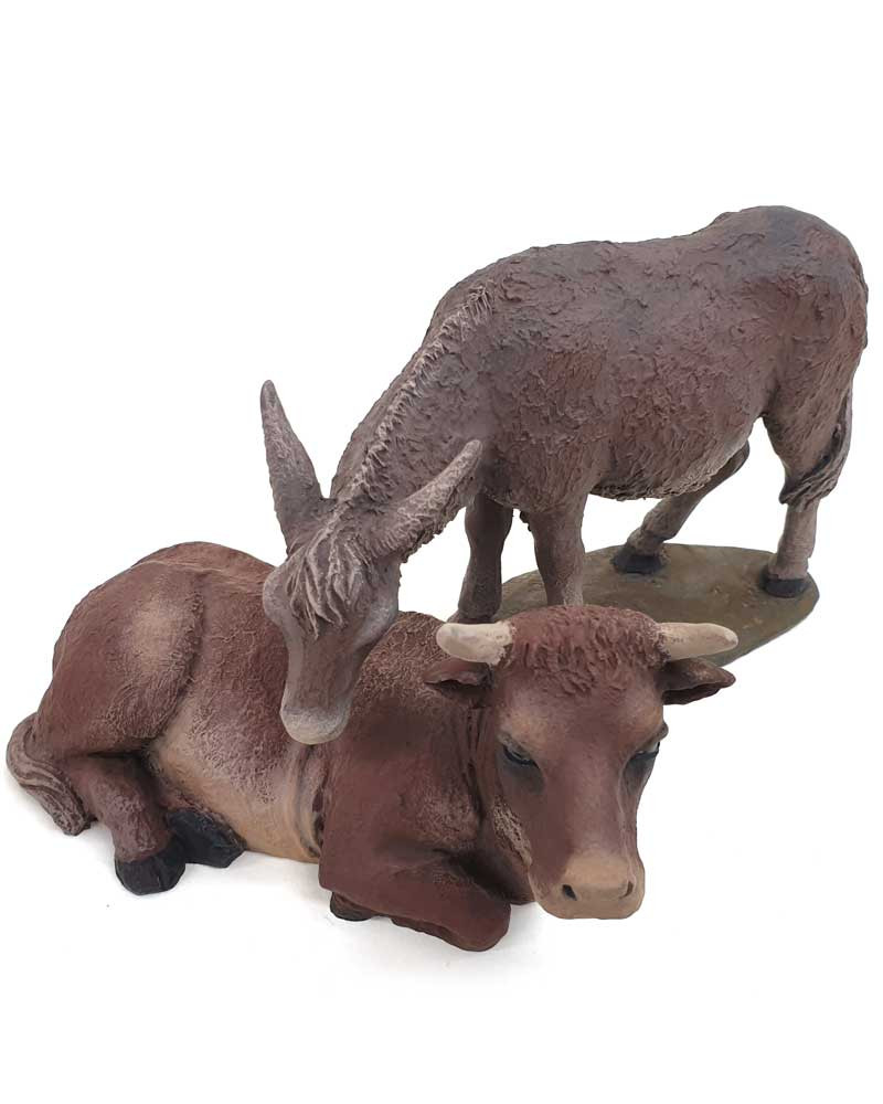 Mule and Ox